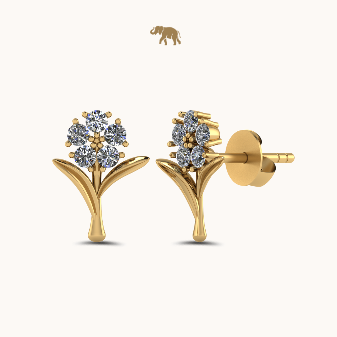 Leaflet Earrings – thejanki.com