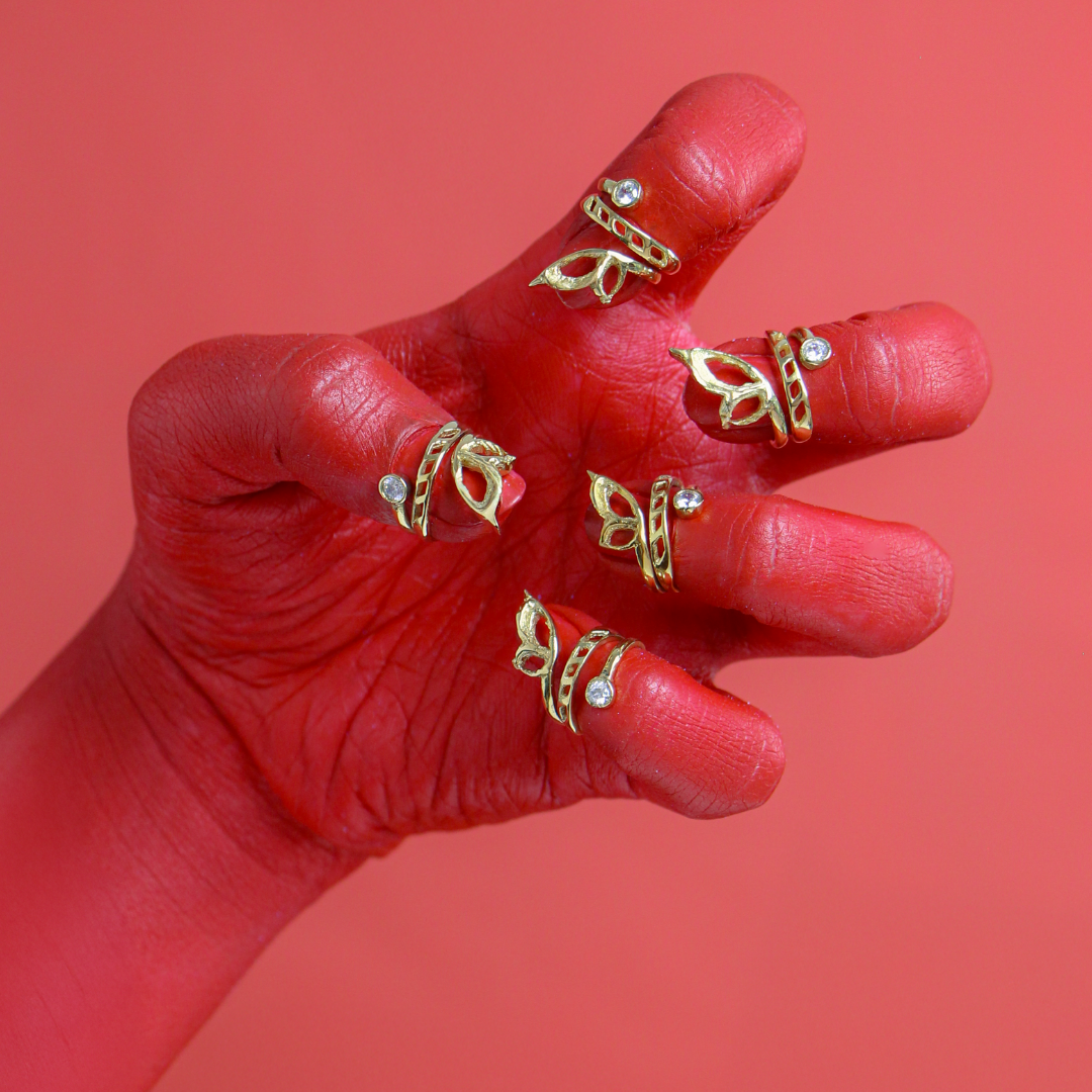 Dual Band Ring | ARUSHAA AT JANKI Jewellery – thejanki.com