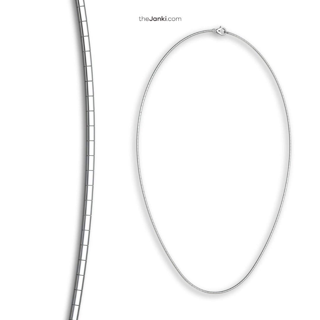 Janki 925 Sterling Silver Sleek Snake Chain | Glamorous – thejanki.com