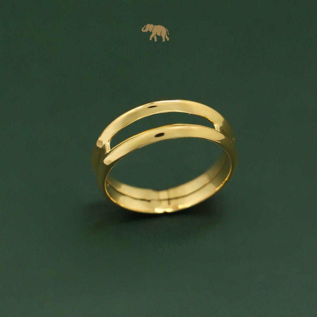 Dual Band Ring | ARUSHAA AT JANKI Jewellery – thejanki.com
