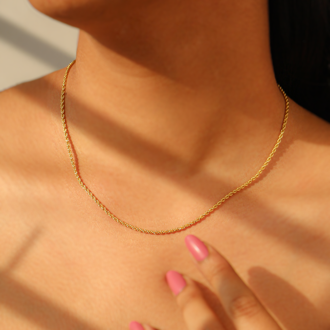 Minimal Rope Chain Waterproof Long-lasting strong chain for everyday ...