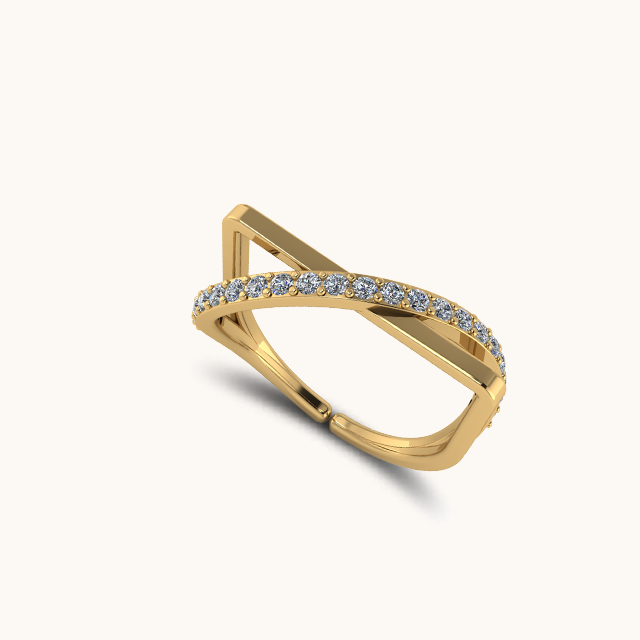 Janki 925 Sterling SilverSymphony Ring| Glamorous – thejanki.com
