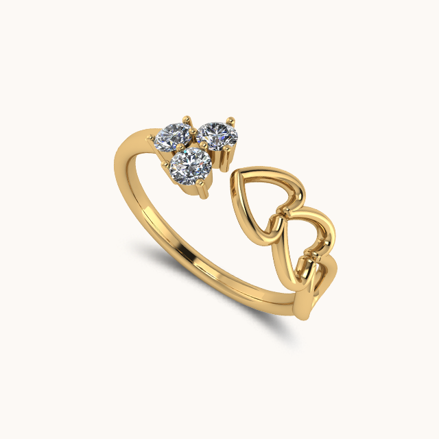 Janki 925 Sterling SilverSymphony Ring| Glamorous – thejanki.com