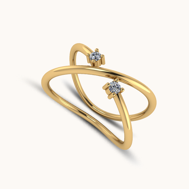 Janki 925 Sterling SilverSymphony Ring| Glamorous – thejanki.com