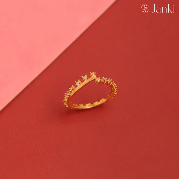 Janki 925 Sterling Mistique Glimmer Ring| Glamorous – thejanki.com